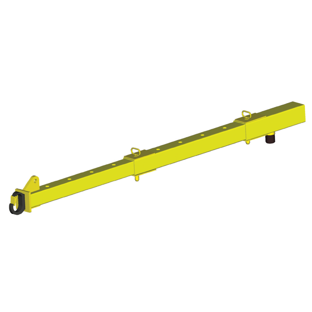 Foldable crossbeam with double pullout | CERTEX Denmark