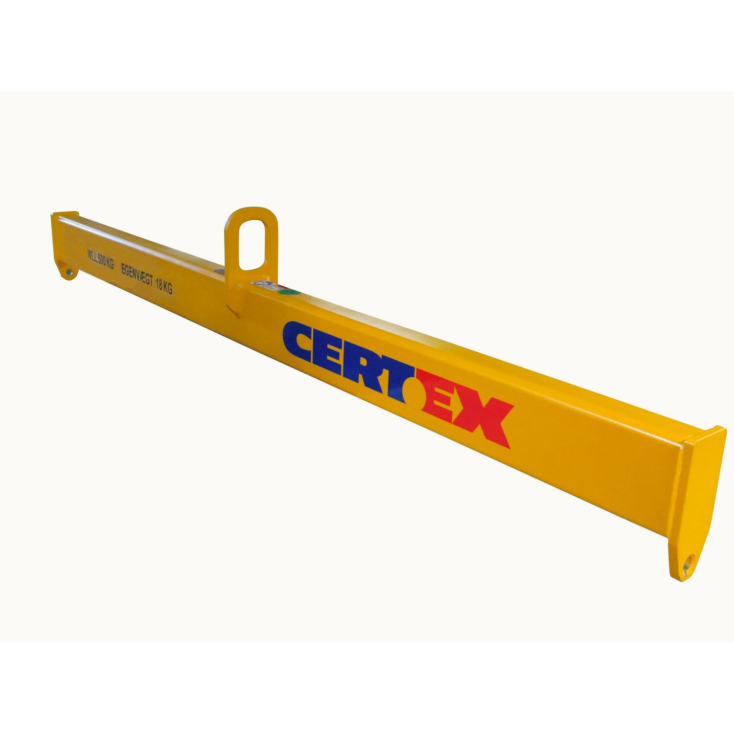 Lifting beam w/fixed attachment points | CERTEX Denmark