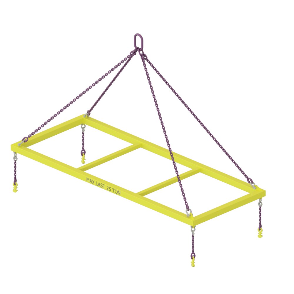 Container Lifting Beam | CERTEX Denmark