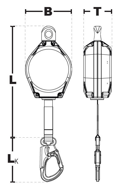 Fall Arrest Block IKAR Flexible HWB 2,0 DWX | CERTEX Denmark