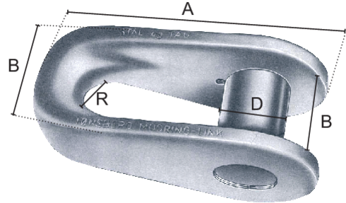 Tønsberg Mooring Links | CERTEX Denmark