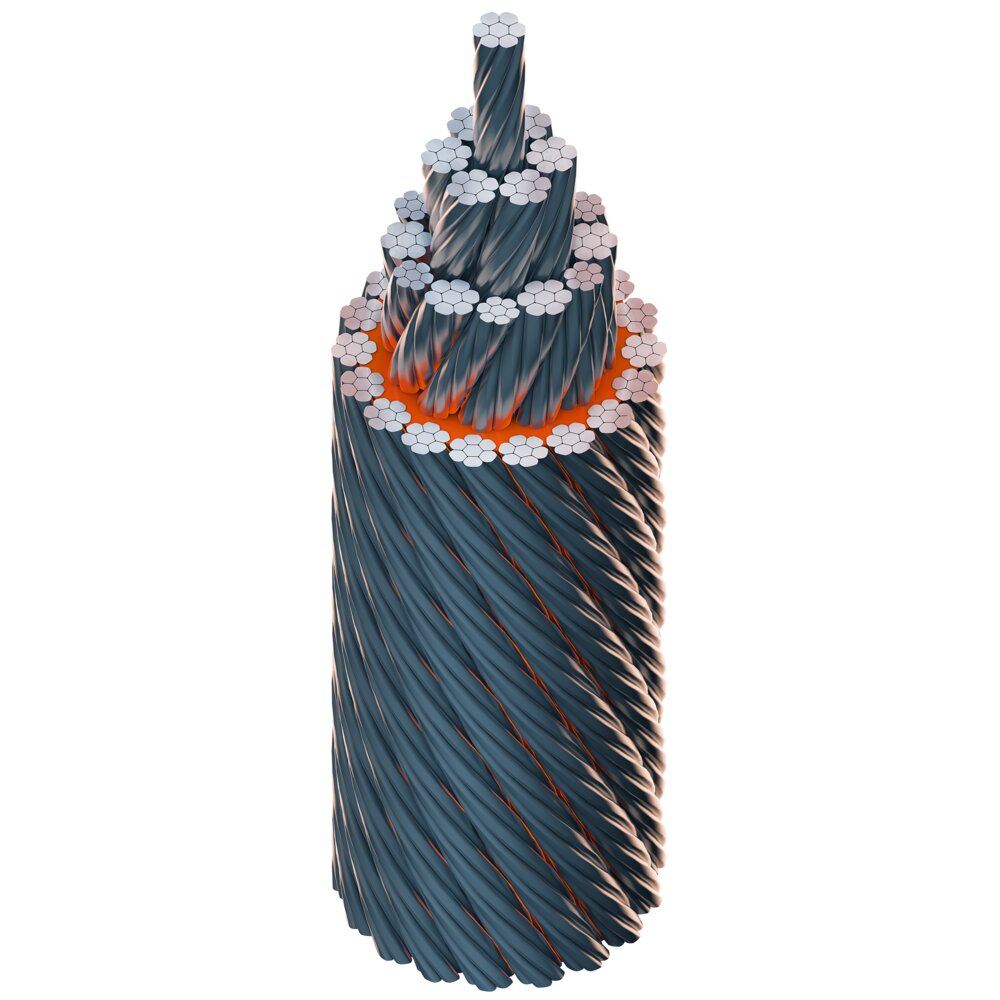 Verotop P rotation-resistant wire rope | CERTEX Denmark