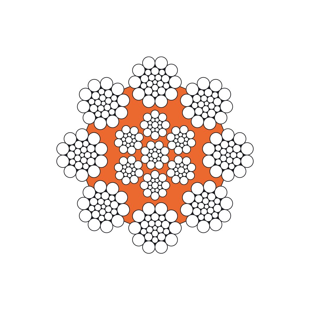 8-strand Steel Wire Rope from verope | CERTEX Denmark