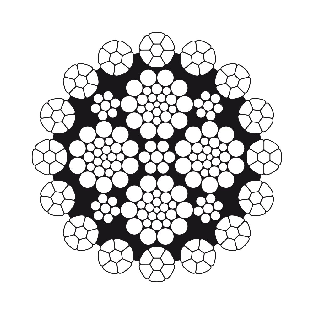 Verotop E steel wire rope | CERTEX Denmark