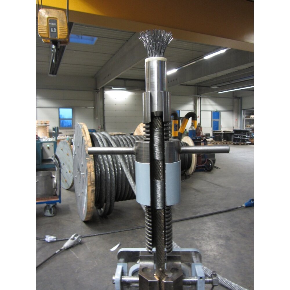 Liebherr Sockets for Steel Wire Rope - CERTEX Denmark
