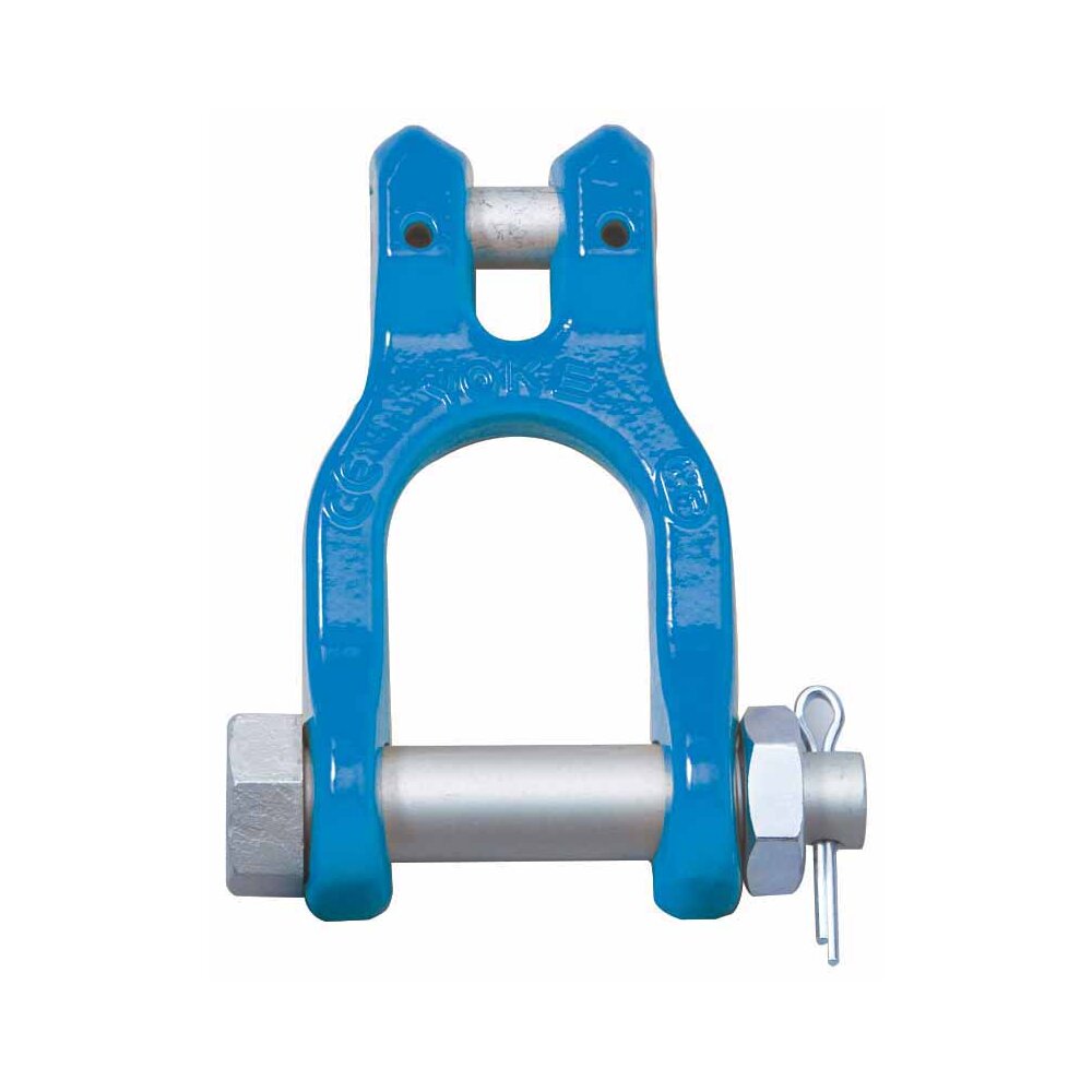 Clevis Shackle X-066, painted grade 100 shackle | CERTEX Denmark