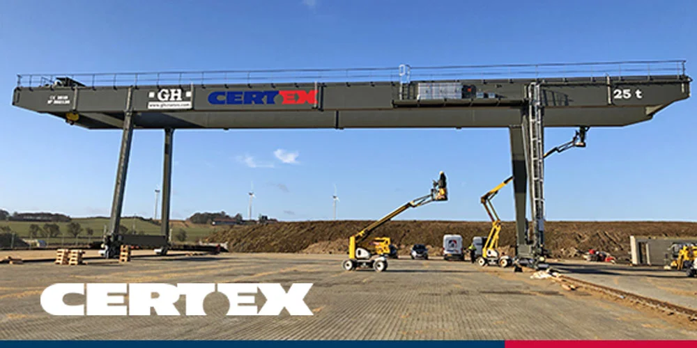 Mega big Gantry Crane from CERTEX-GH | CERTEX Denmark