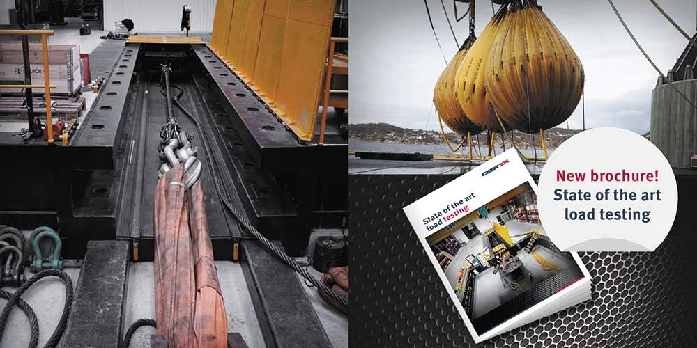 Load test of lifting equipment | CERTEX Denmark