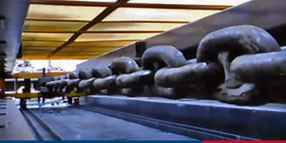 Anchor chain load test | CERTEX Denmark
