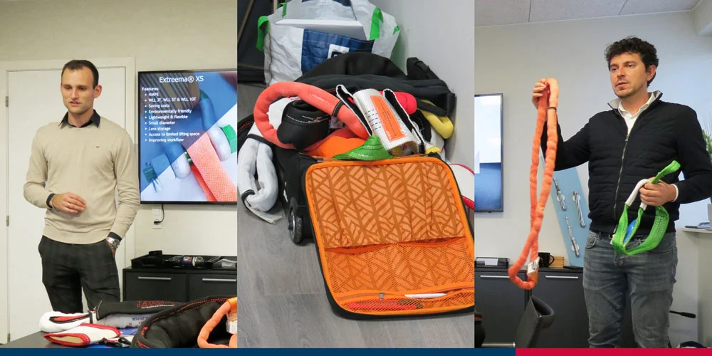 Product training in Lift-Tex roundslings | CERTEX Denmark